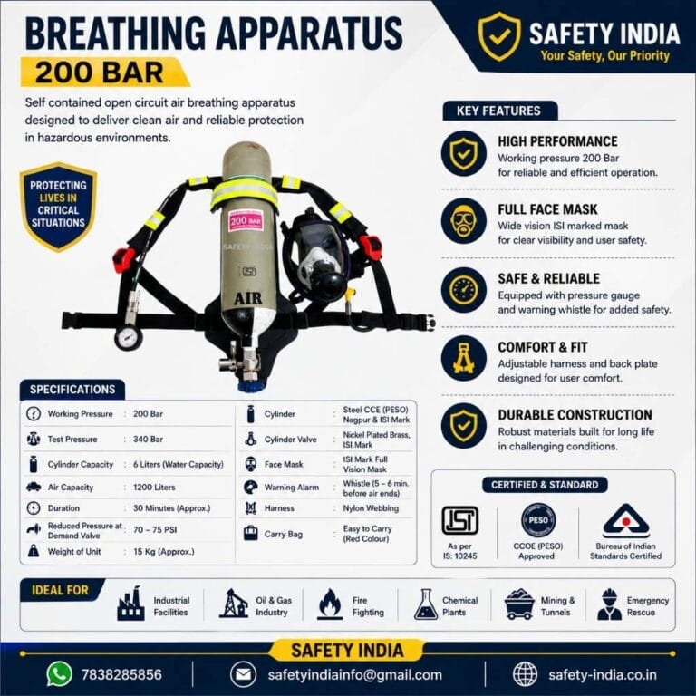 BA Set | SCBA Self Contained Breathing Apparatus | Breathing Apparatus ...