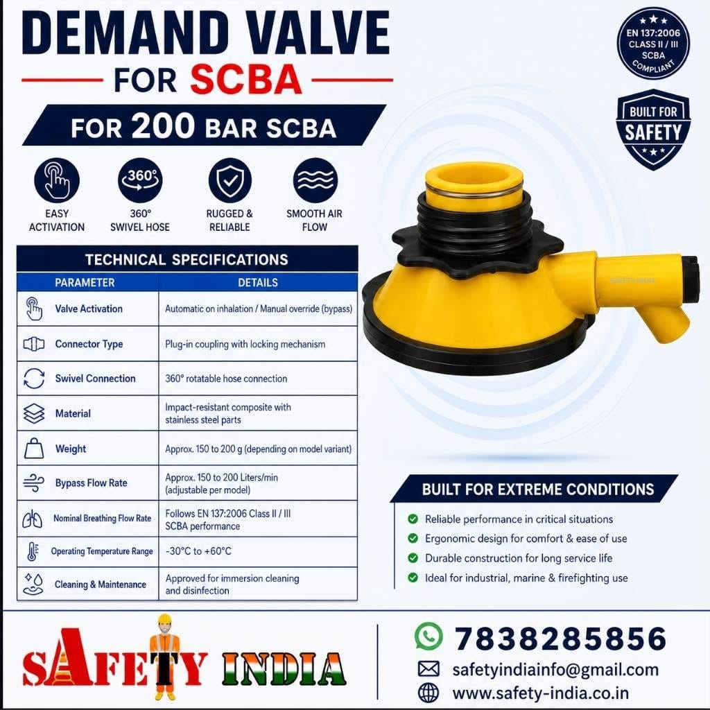 BA Set- Breathing Apparatus SCBA | PPE, Fire & Industrial Safety ...